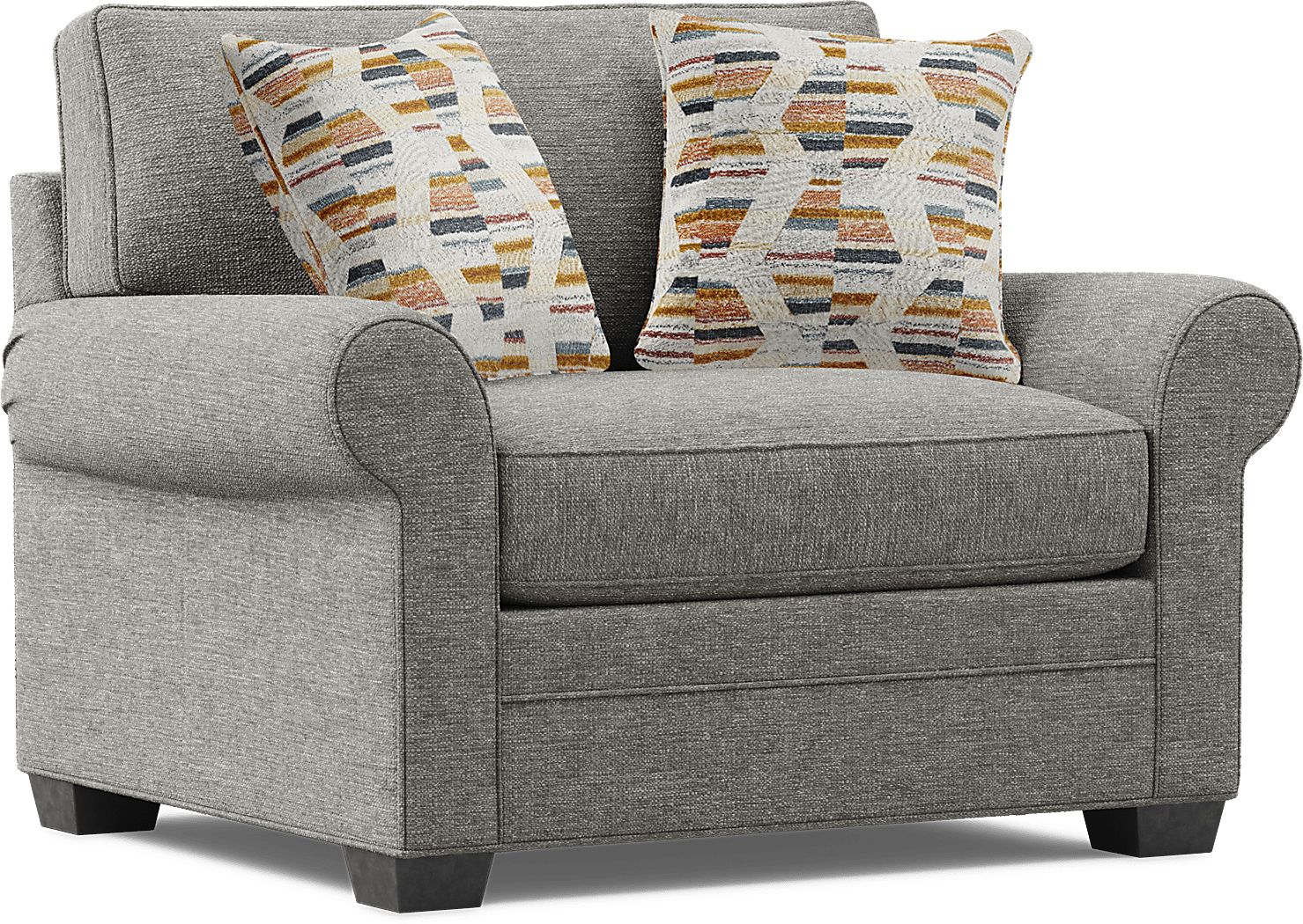 Cindy Crawford Bellingham Gray Textured Sofa | Rooms to Go