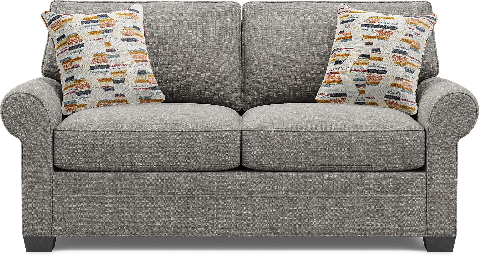 Cindy Crawford Bellingham Gray Textured Sofa | Rooms to Go