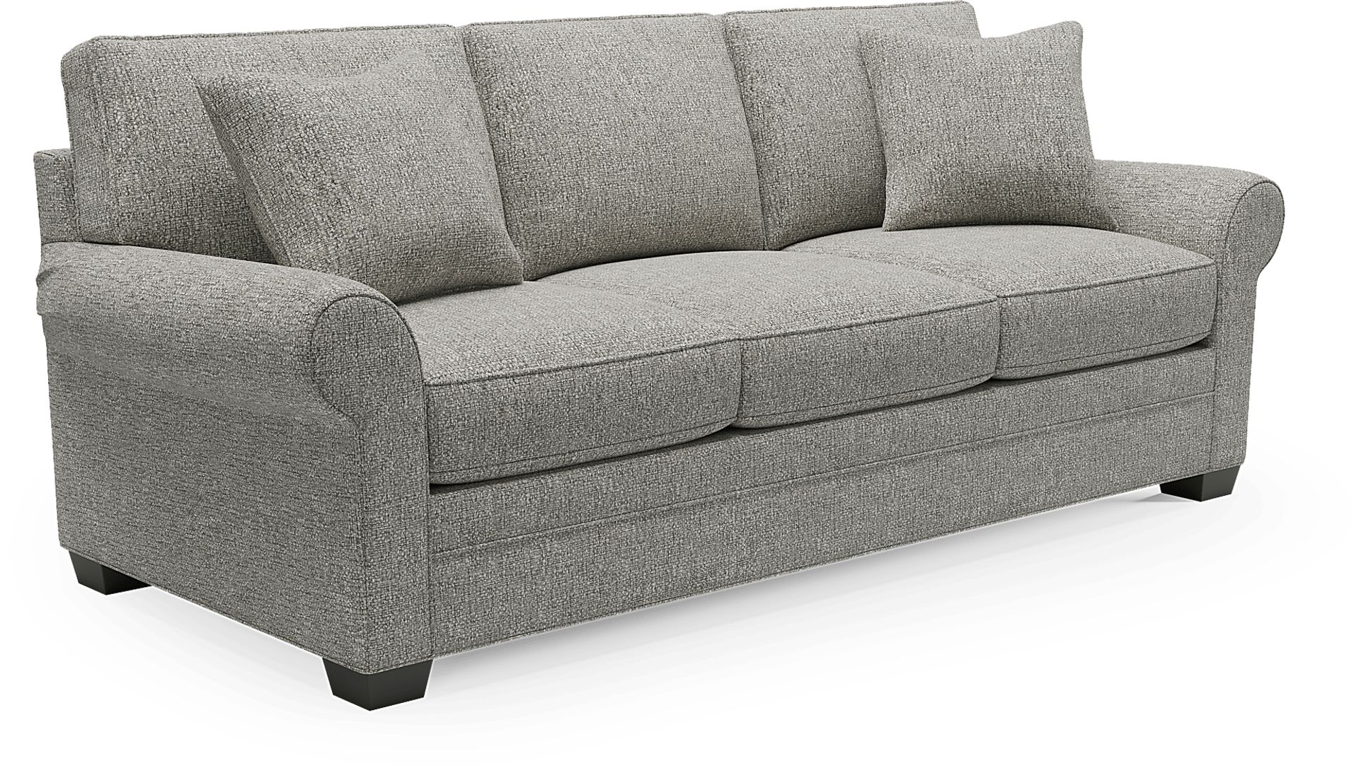 Cindy Crawford Bellingham Gray Textured Sofa | Rooms to Go