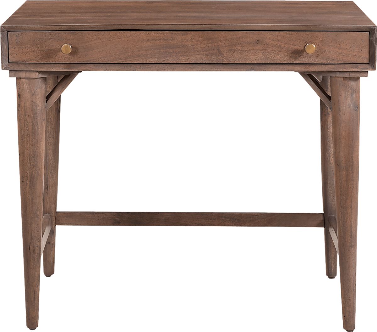 Darlinghurst Brown Dark Wood Desk | Rooms to Go