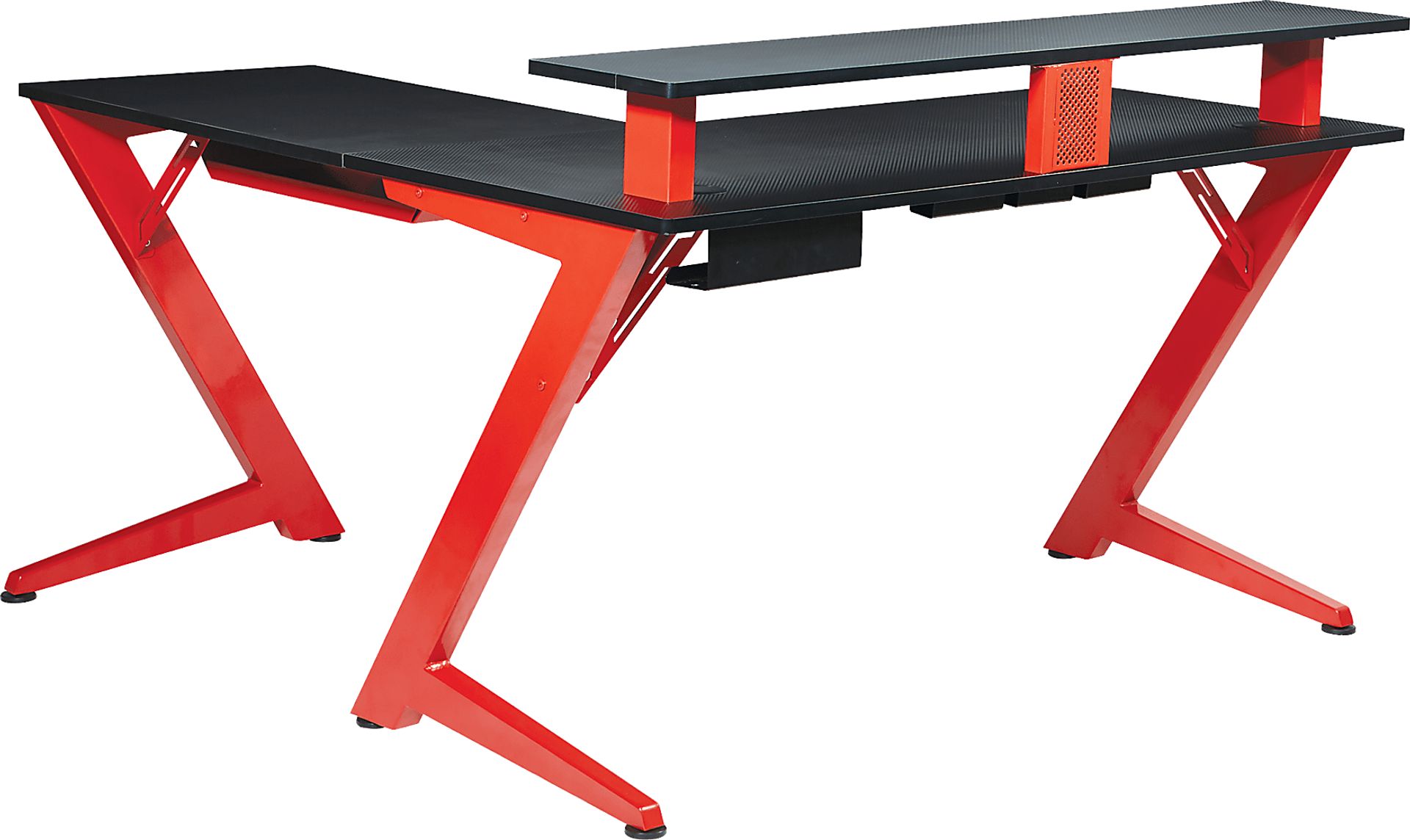 Antinous Red Colors Gaming Desk | Rooms to Go
