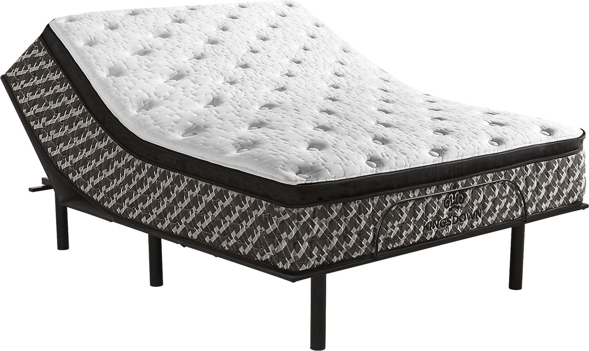 Kingsdown Ellisdale Queen Adjustable Mattress Set | Rooms to Go