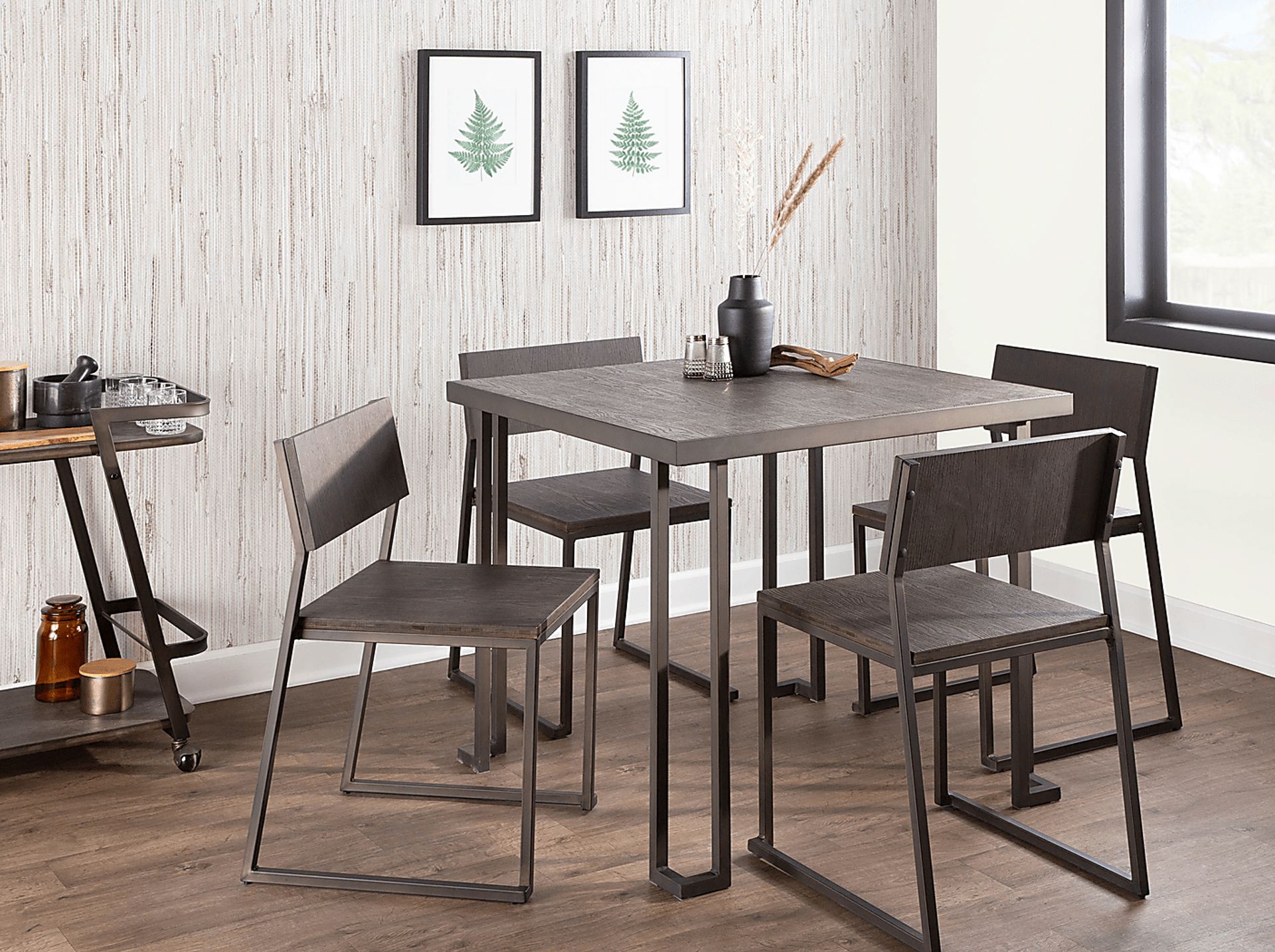 Meadowvale Espresso Dark Wood Dining Table | Rooms to Go