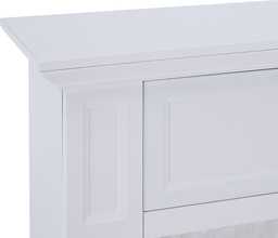 Novatak White Colors,White 45.5 in. Console | Rooms to Go