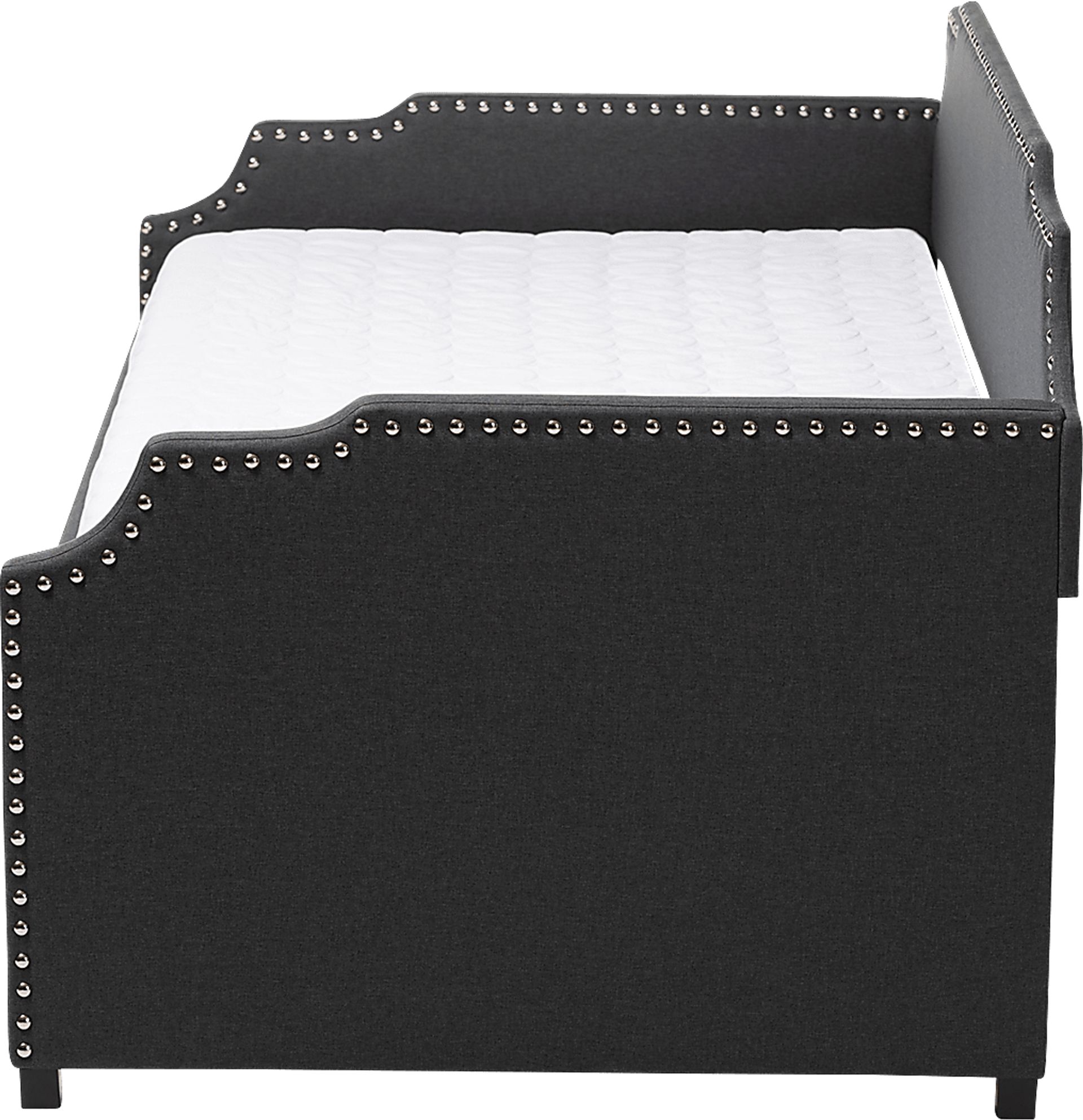 Tynland Charcoal Gray Daybed With Trundle | Rooms to Go