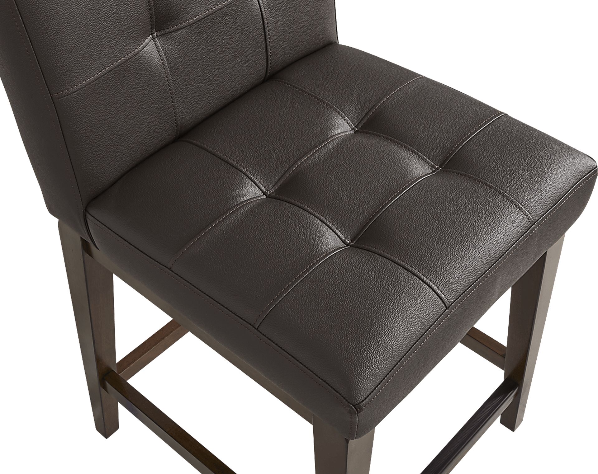 Walstead Place 5 Pc Brown Dark Wood Dining Room Set With Counter Height ...