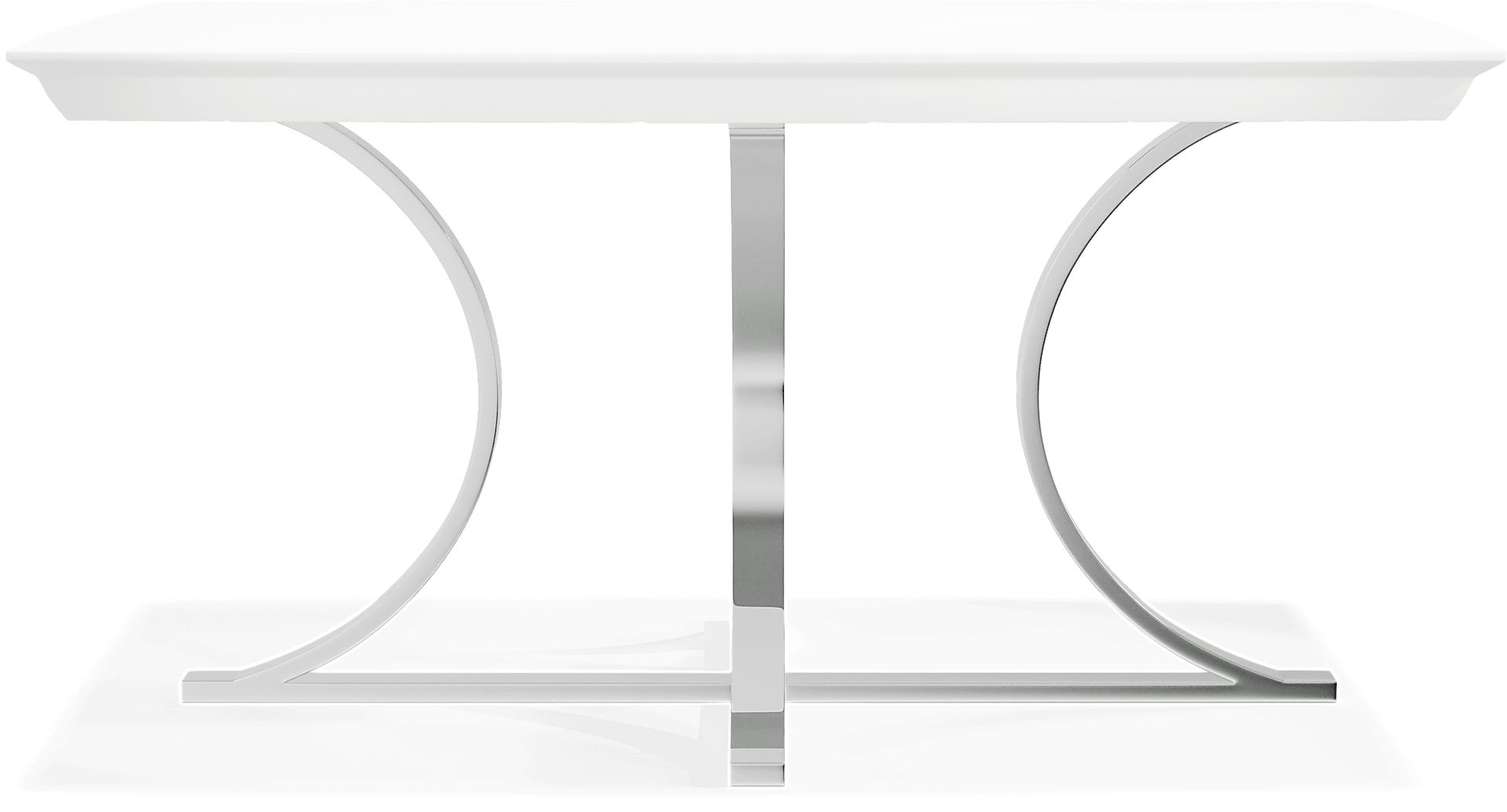 Washington Square Chrome,White Colors,Metal,White Dining Table | Rooms ...